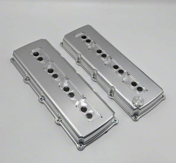 Granatelli Motor Sports Charger Billet Valve Covers with Oil Fill Cap ...