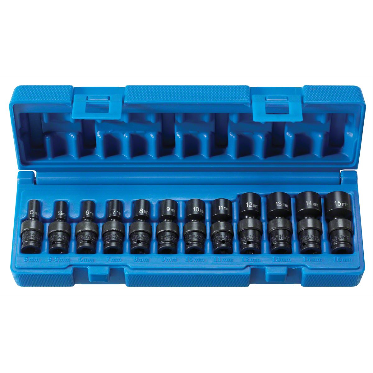 Grey Pnuematic Universal AM 1/4-Inch Drive Standard Length Metric ...