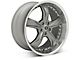 Shelby Mustang Razor Gunmetal Wheel; Rear Only; 20x10; 48mm Offset ...