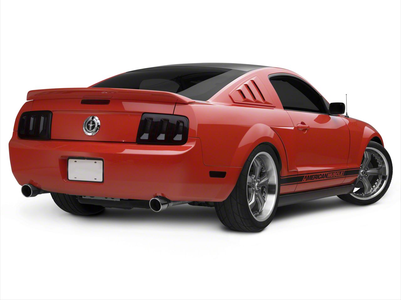 Shelby Mustang Razor Gunmetal Wheel; Rear Only; 20x10; 48mm Offset ...