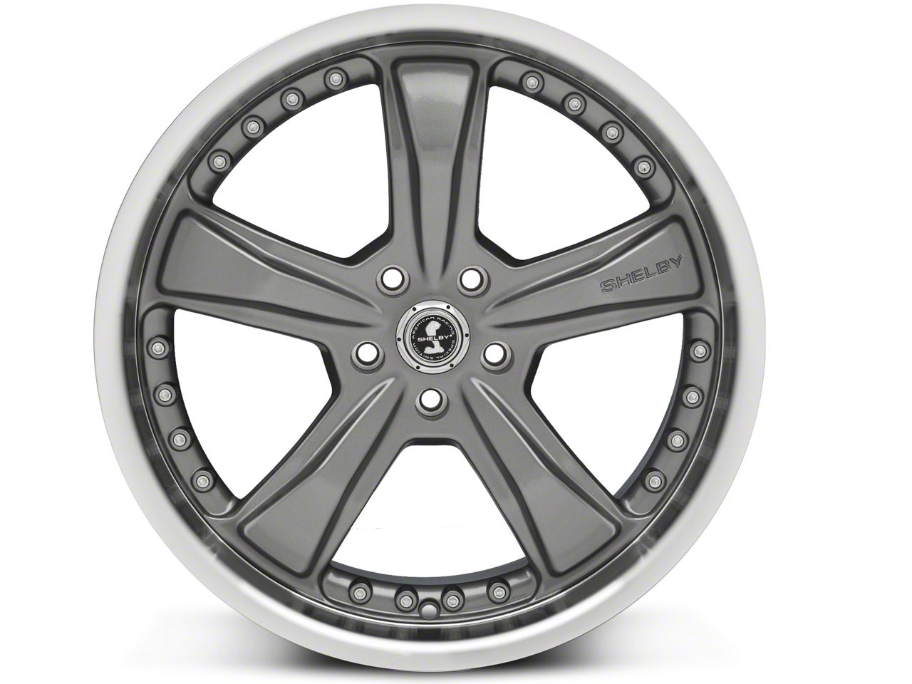 Mustang 20x9 Shelby Razor Wheel & Sumitomo High Performance HTR Z5 Tire ...