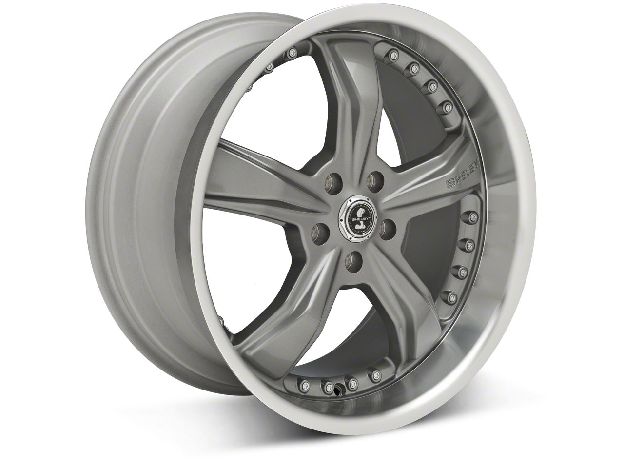 Mustang 20x9 Shelby Razor Wheel & Sumitomo High Performance HTR Z5 Tire ...