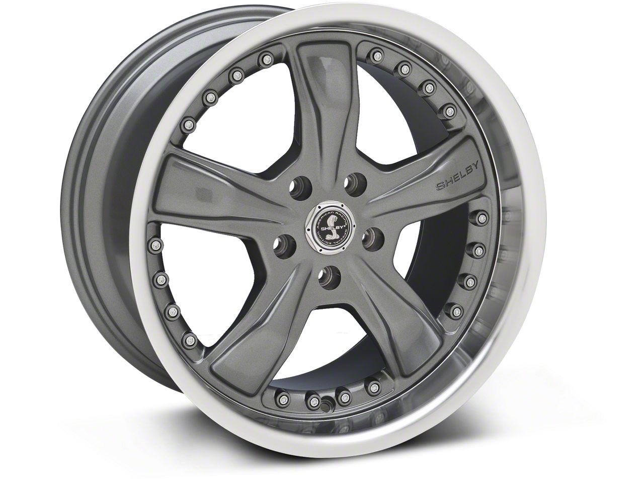 Mustang 20x9 Shelby Razor Wheel & Sumitomo High Performance HTR Z5 Tire ...