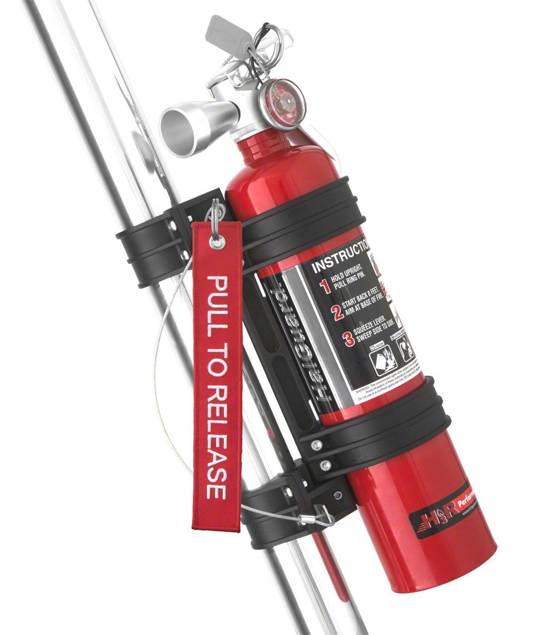 H3R Performance Corvette Extreme Duty Fire Extinguisher Roll Bar ...
