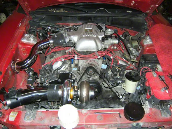 Hellion Mustang Single 62mm Turbo Tuner Kit HT-9601COB (96-01 Mustang ...