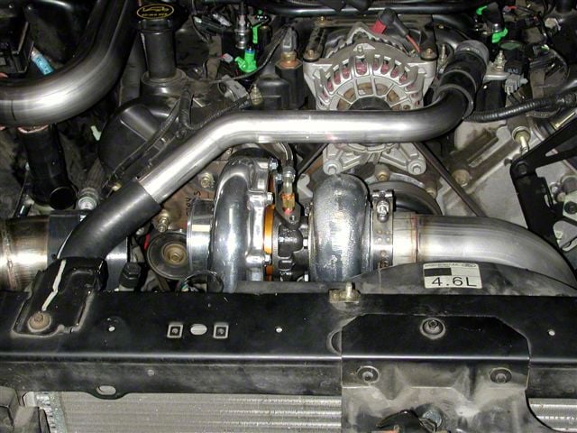 Hellion Mustang Single 62mm Turbo Tuner System HT-9604GT (96-04 Mustang ...