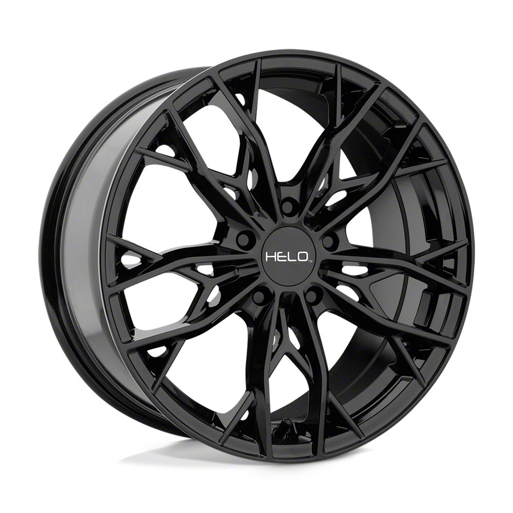 HELO Camaro HE907 Gloss Black Wheel; 18x8; 40mm Offset HE90788052340 ...