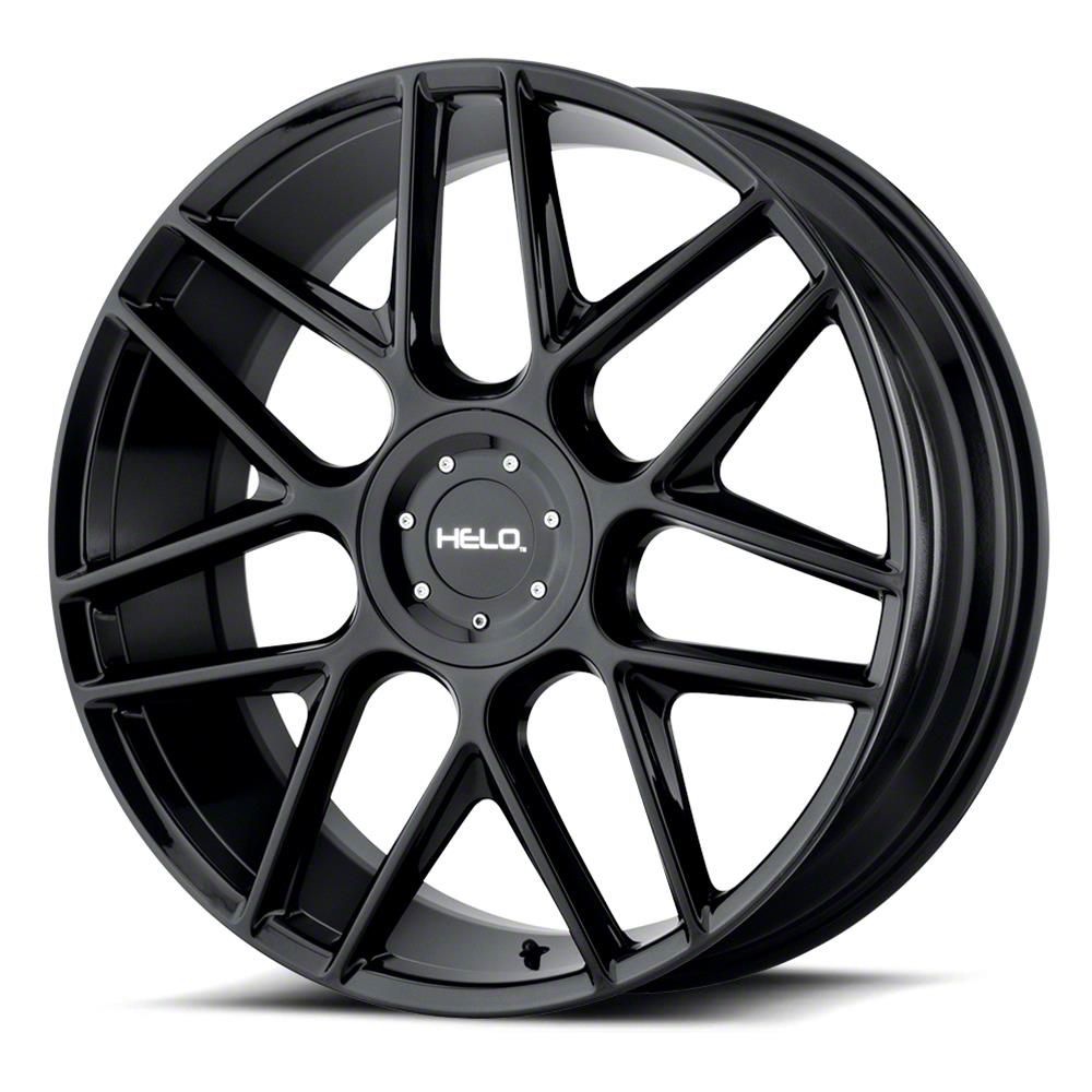 HELO Challenger HE912 Gloss Black Wheel; 22x8.5; 20mm Offset ...