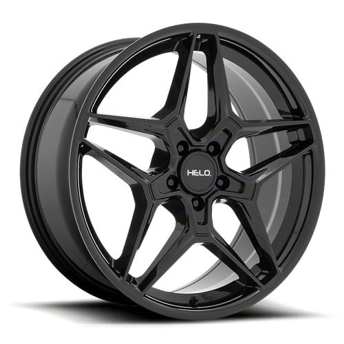 HELO Mach-E HE919 Gloss Black Wheel; 20x8.5 HE91928545340 (21-24 ...