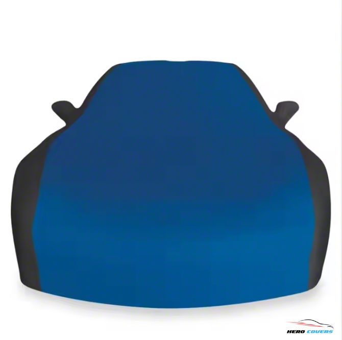 Hero Covers Charger Two-Tone Outdoor Car Cover; Blue/Black T-T114 ...