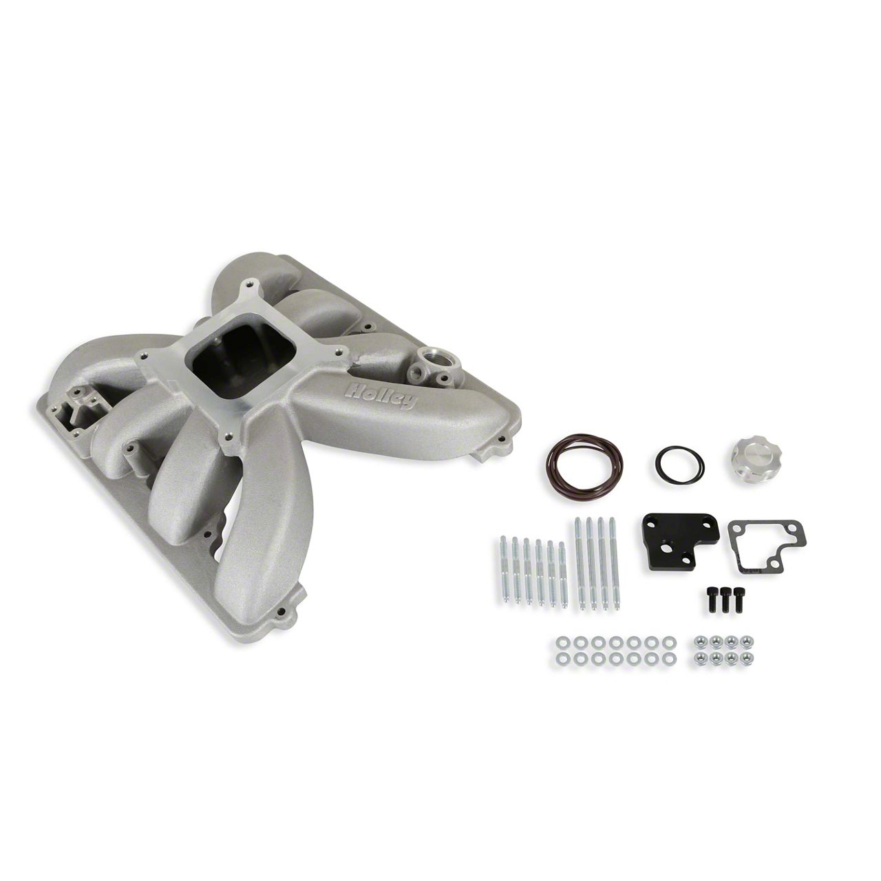Holley Challenger GEN III HEMI Single Plane Intake Manifold for Sniper ...