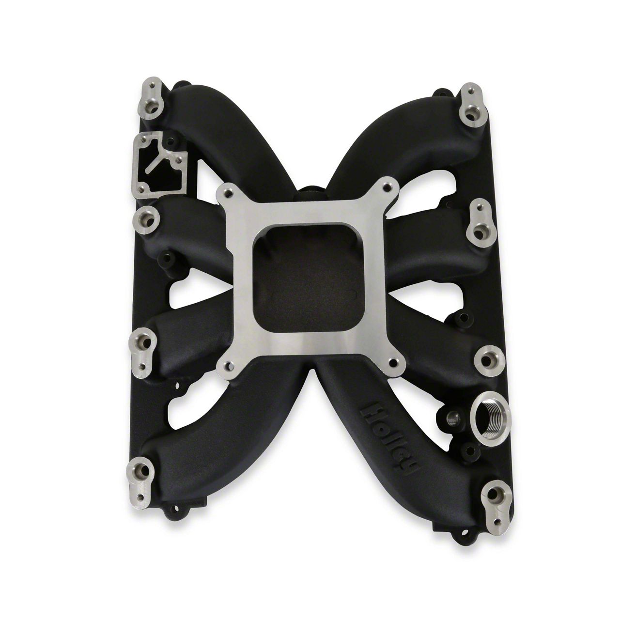 Holley Charger GEN III HEMI Single Plane Intake Manifold; Black 300 ...