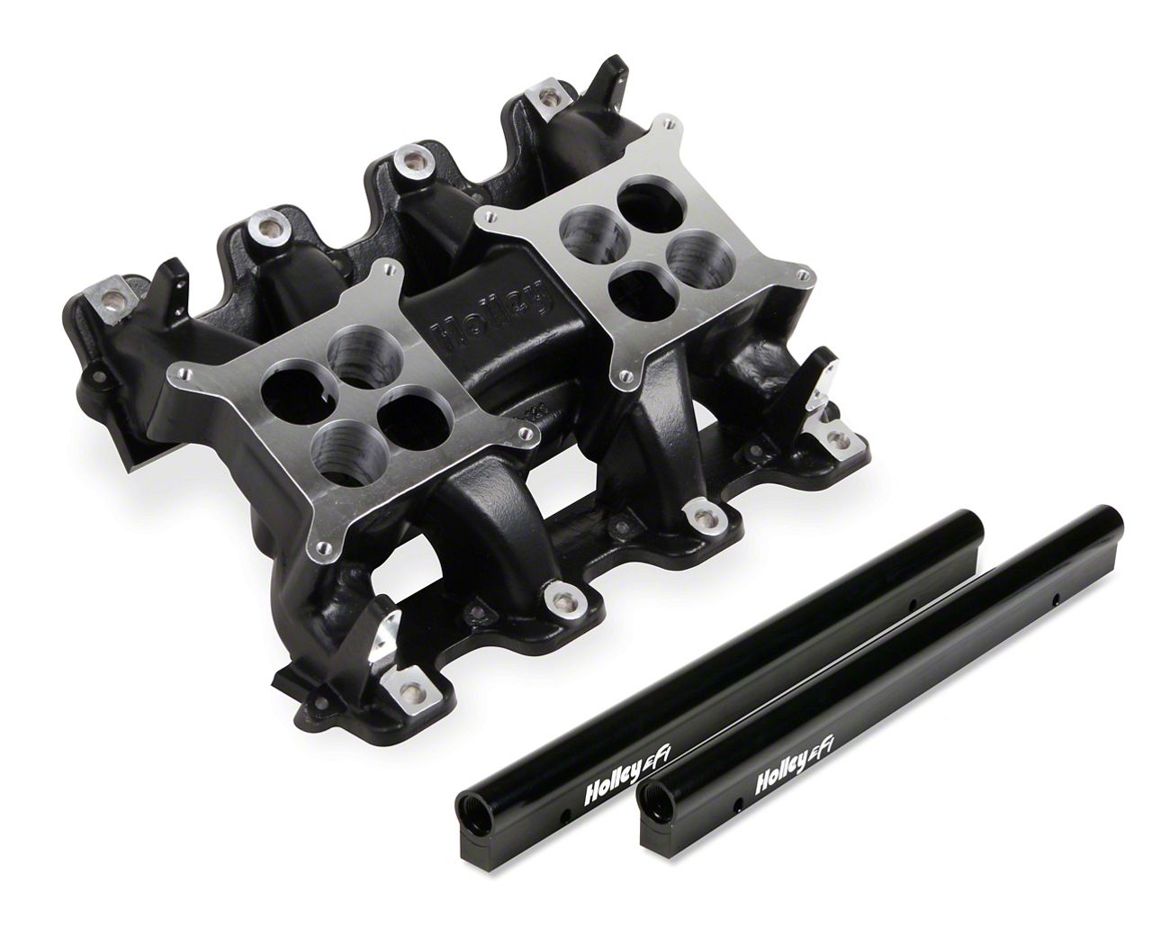 Holley Corvette GM LS3/L92 Dual Plane EFI Intake Manifold; Black 300 ...