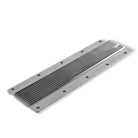 Holley Corvette LS Finned Valley Cover; Polished 241-267 (05-13 ...