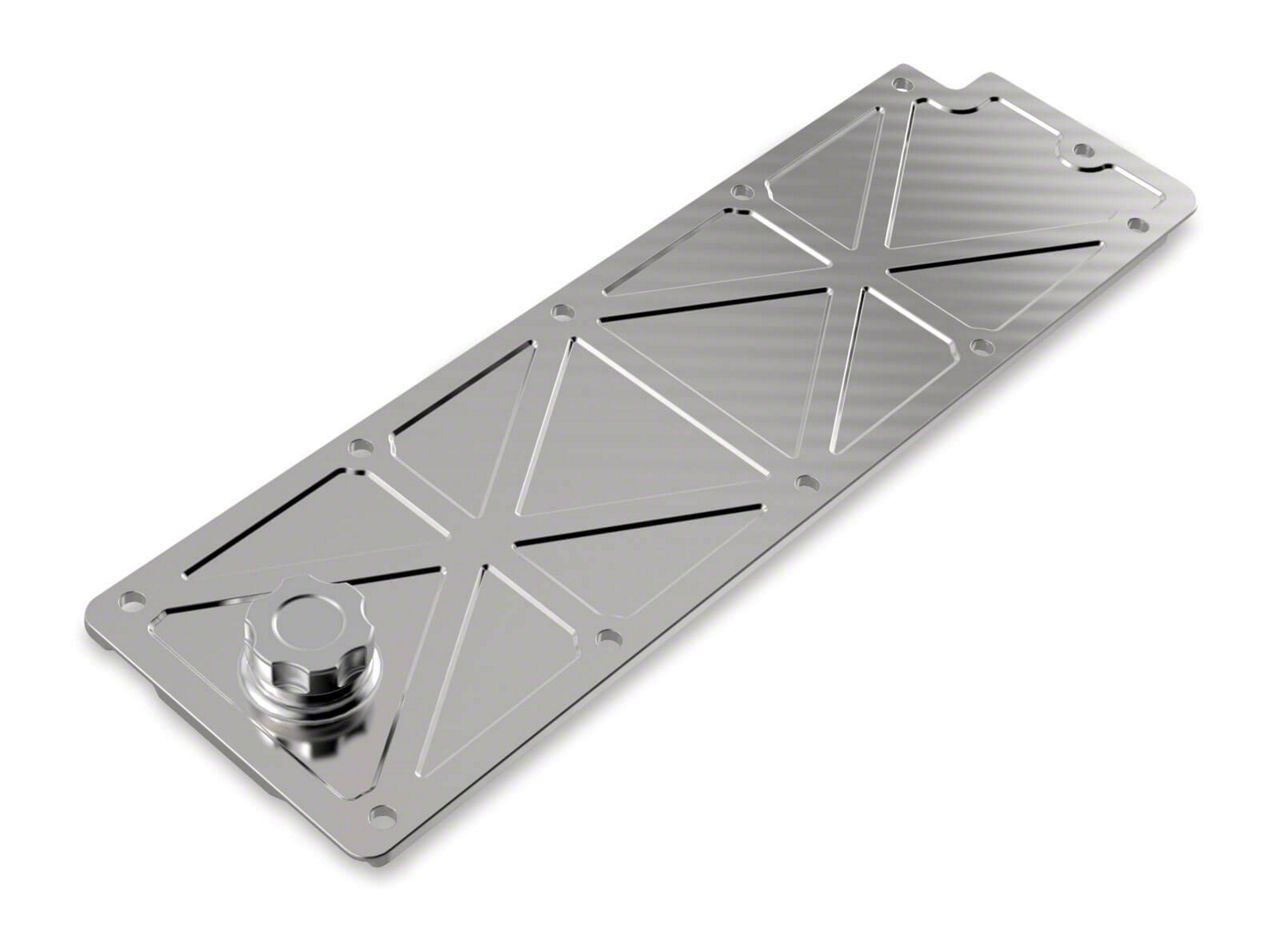 Holley Corvette LS Trussed Valley Cover with Oil Fill; Natural 241-360 ...