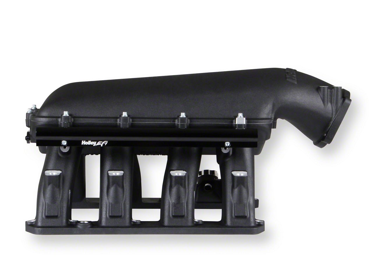 Holley EFI Challenger Gen III HEMI Hi-Ram EFI Intake Manifold with 95mm ...