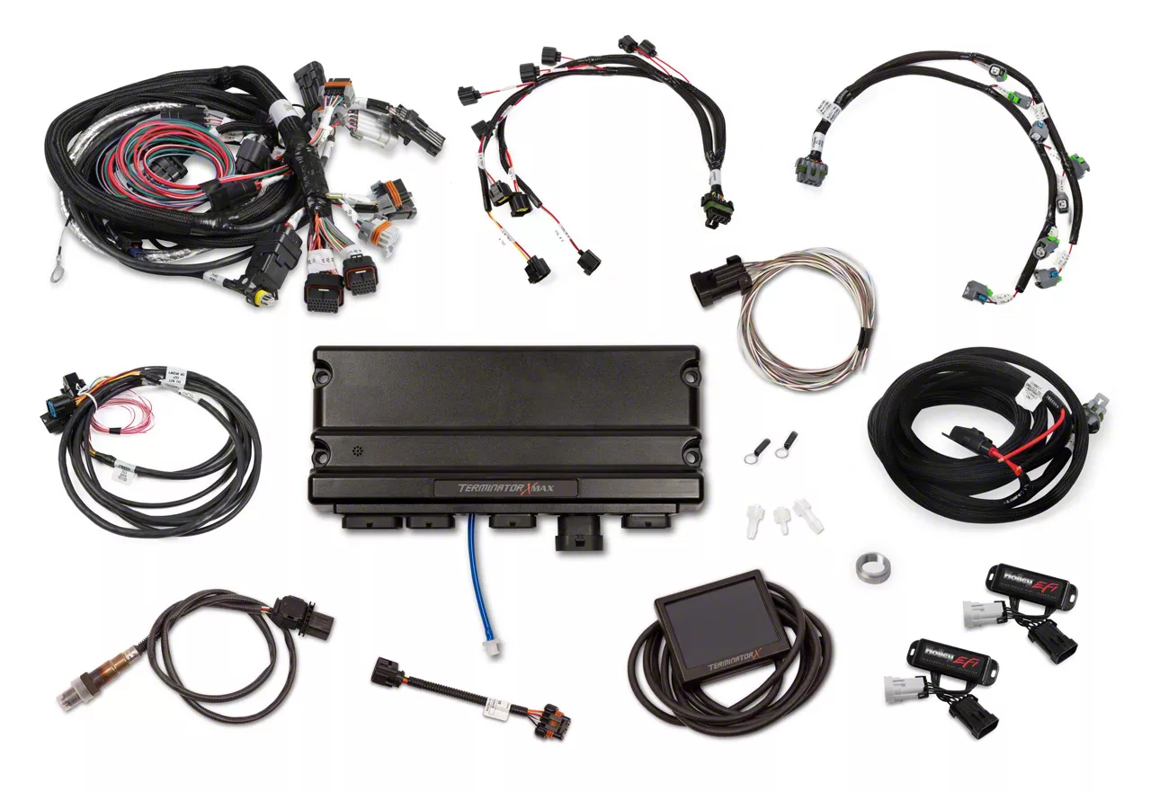 Holley EFI Challenger Terminator X Max Fuel Injection System with Drive ...