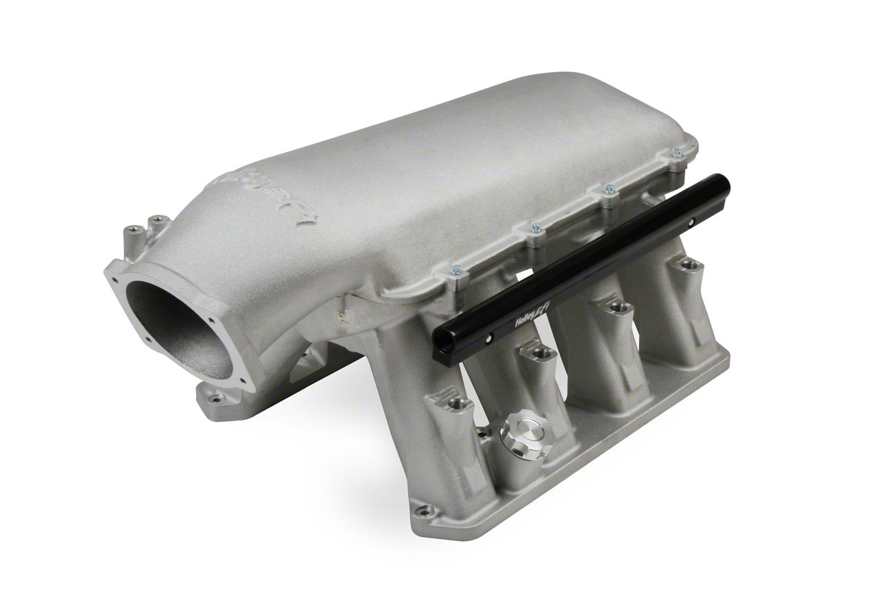 Holley EFI Charger Gen III HEMI Hi-Ram EFI Intake Manifold with 105mm ...