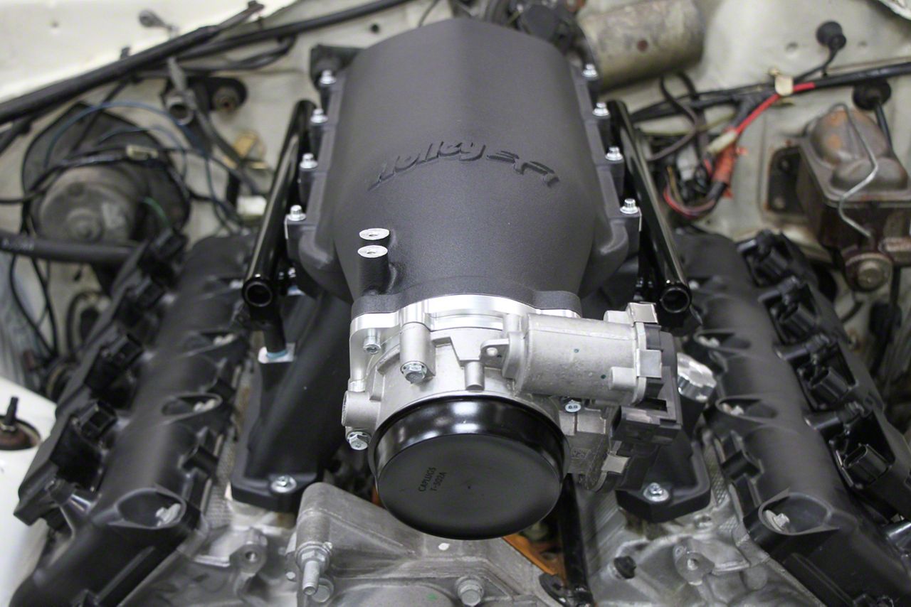 Holley EFI Charger Gen III HEMI Hi-Ram EFI Intake Manifold with 95mm LS ...