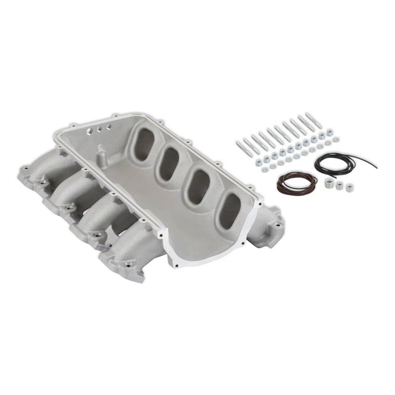 Holley EFI Corvette Ultra Lo-Ram Intake Manifold Base; Black 300-712BK ...