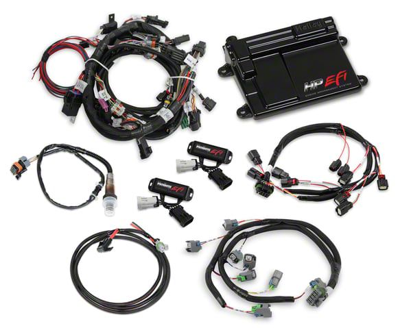 Holley EFI Mustang Coyote Ti-VCT Capable HP EFI Kit with Bosch Oxygen ...