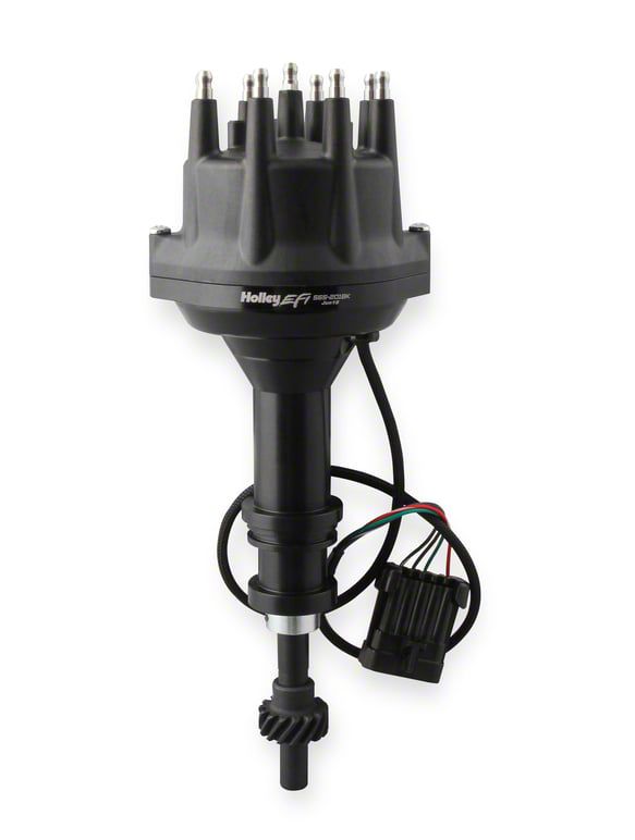 Holley EFI Mustang Ford 351W Gen 2 Dual Sync Distributor; Black 565 ...