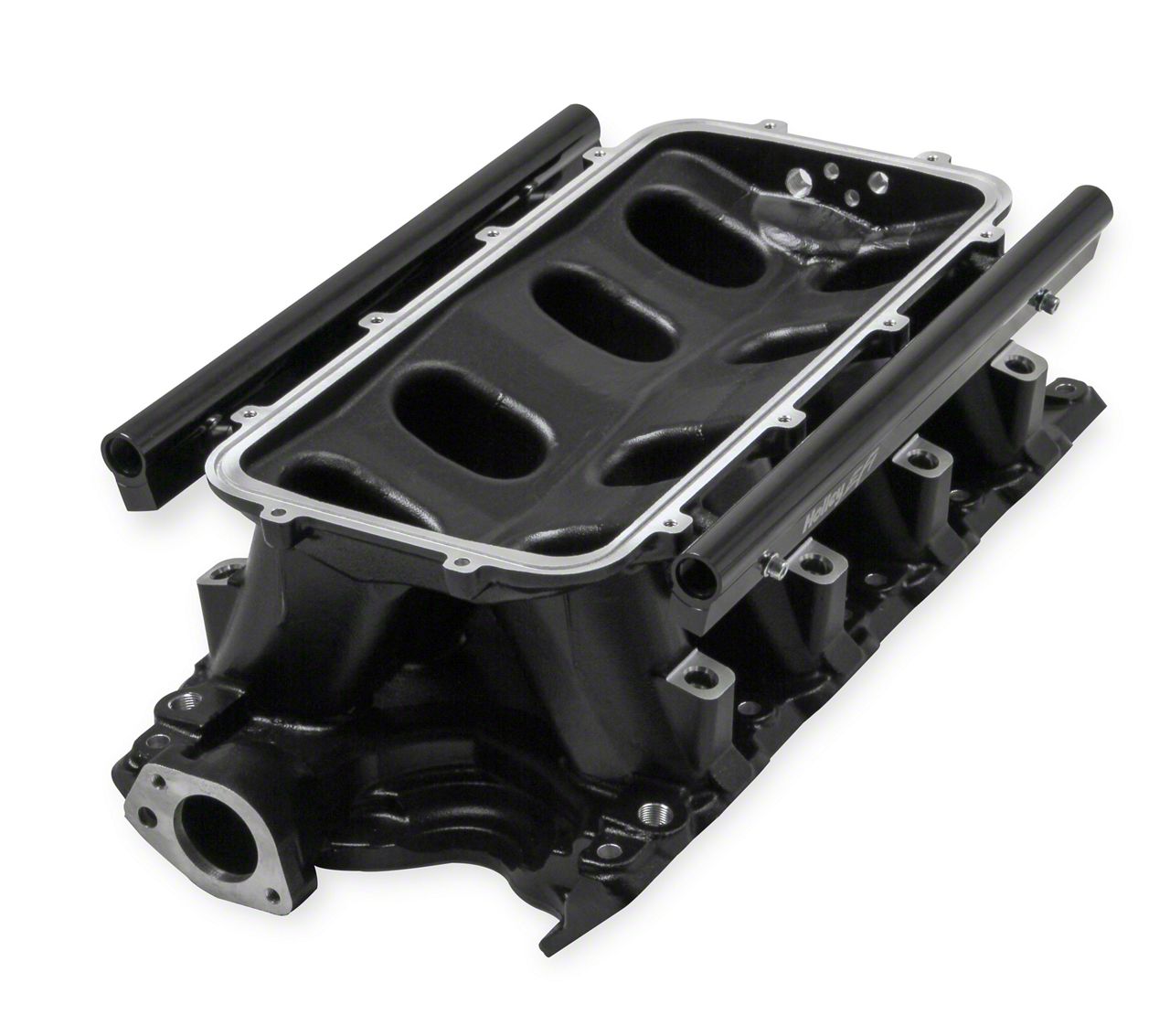 Holley EFI Mustang Ford 351W Hi-Ram EFI Intake Manifold with 105mm LS ...