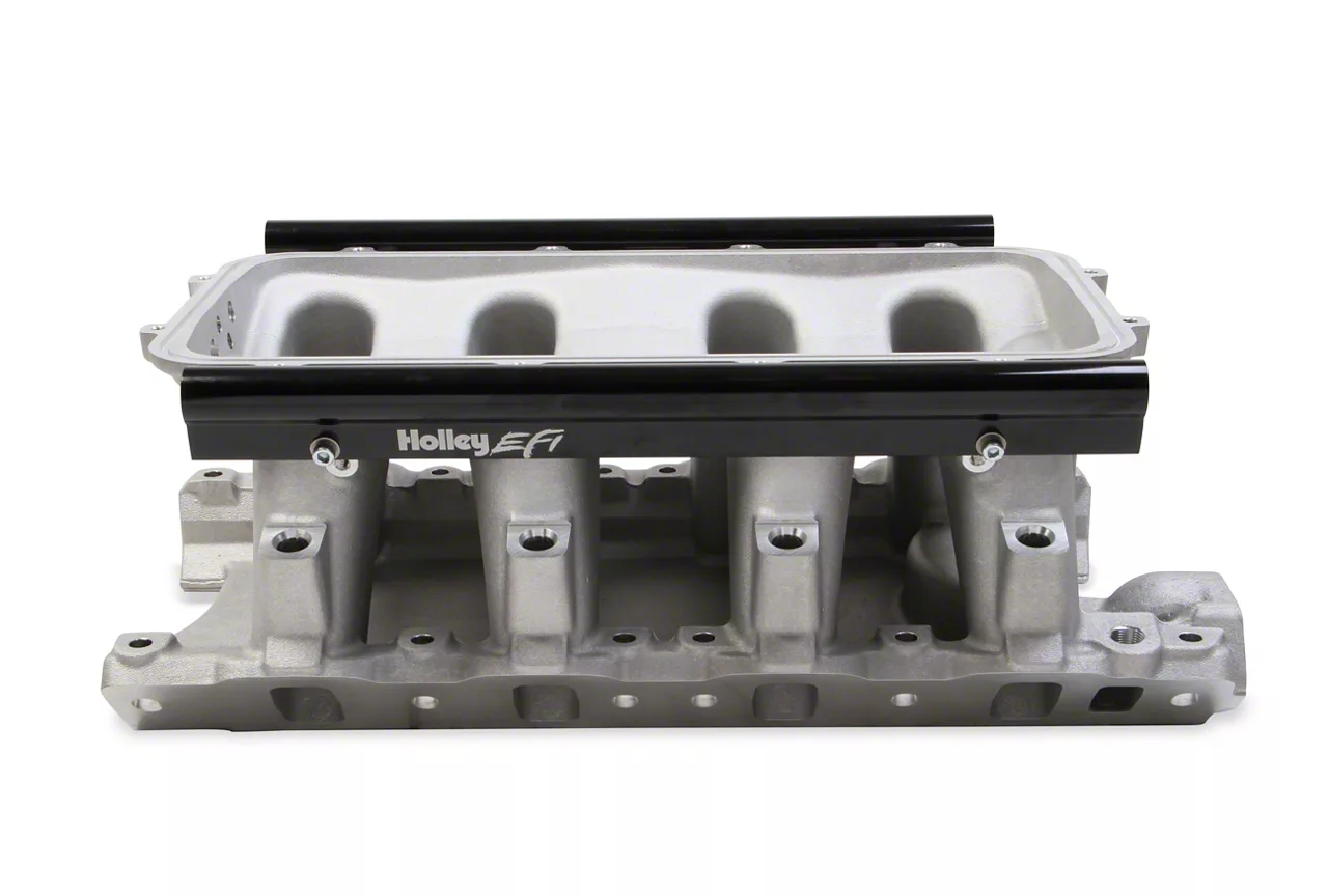 Holley EFI Mustang Ford 351W Hi-Ram EFI Intake Manifold Base 300-244 ...