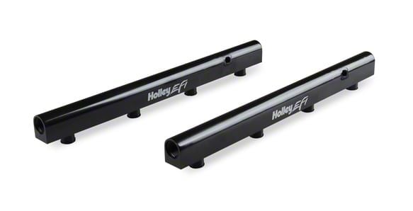 Holley EFI Mustang Hi-Flow Fuel Rails 534-283 (11-23 Mustang GT, GT350 ...