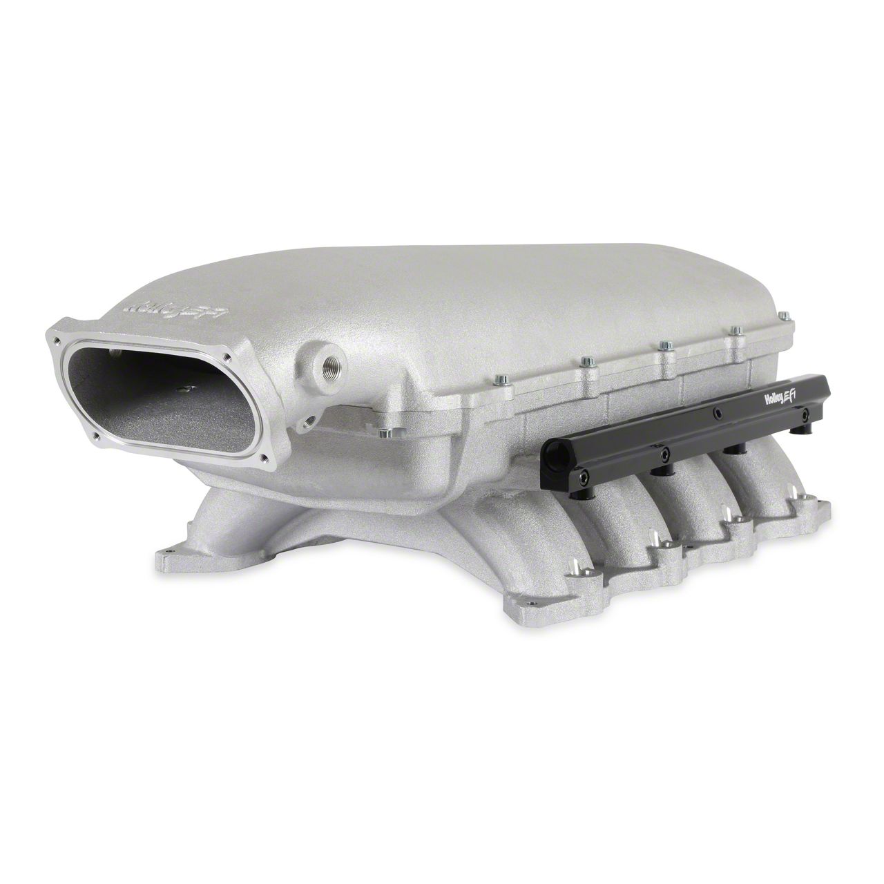 Holley EFI Mustang Hi-Ram Intake Manifold with 2007-2014 GT500 Throttle ...