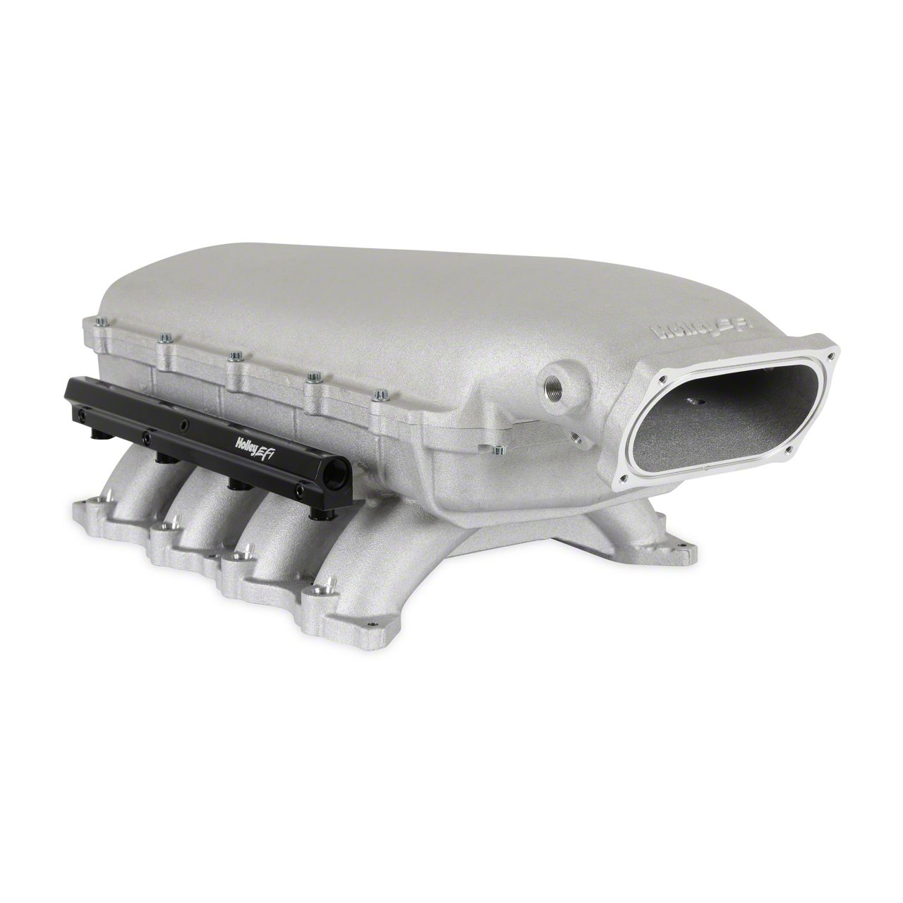 Holley EFI Mustang Hi-Ram Intake Manifold with 2007-2014 GT500 Throttle ...