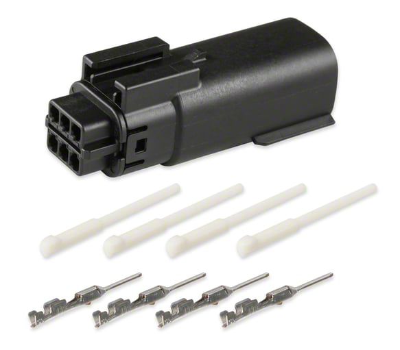 Holley EFI Mustang Modular/Coyote Knock Sensor Connector 570-225 (96-18 ...