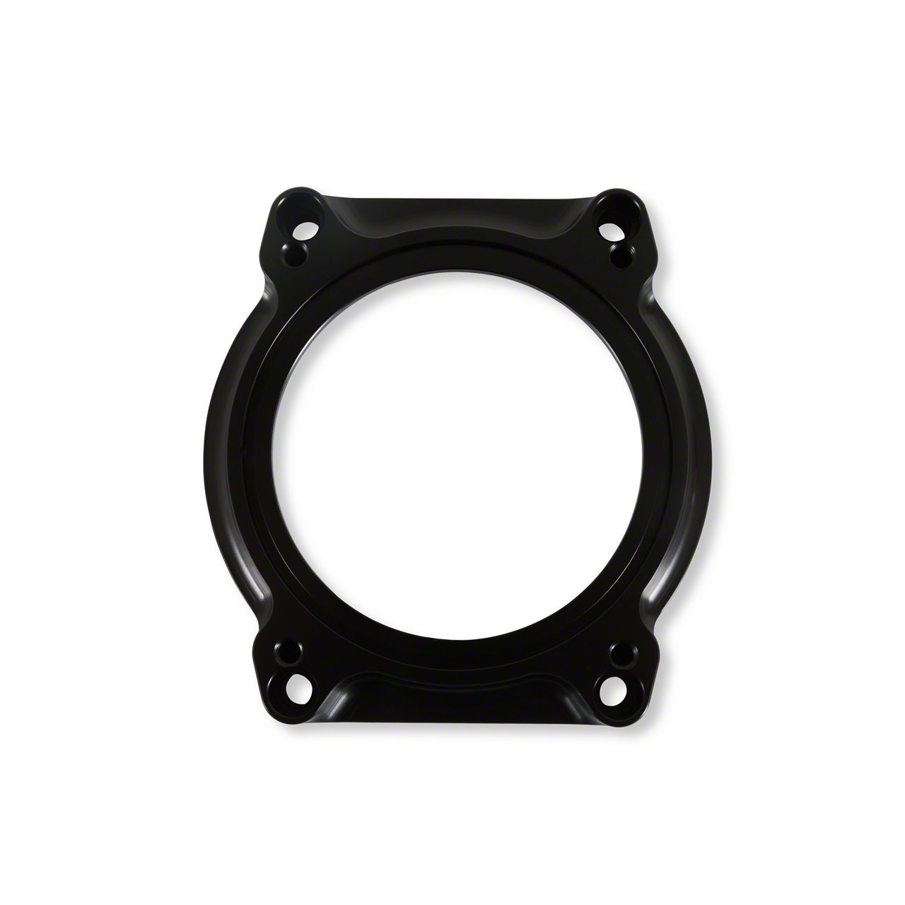 Holley EFI Mustang Ultra Lo-Ram Intake Manifold Coyote Throttle Body ...