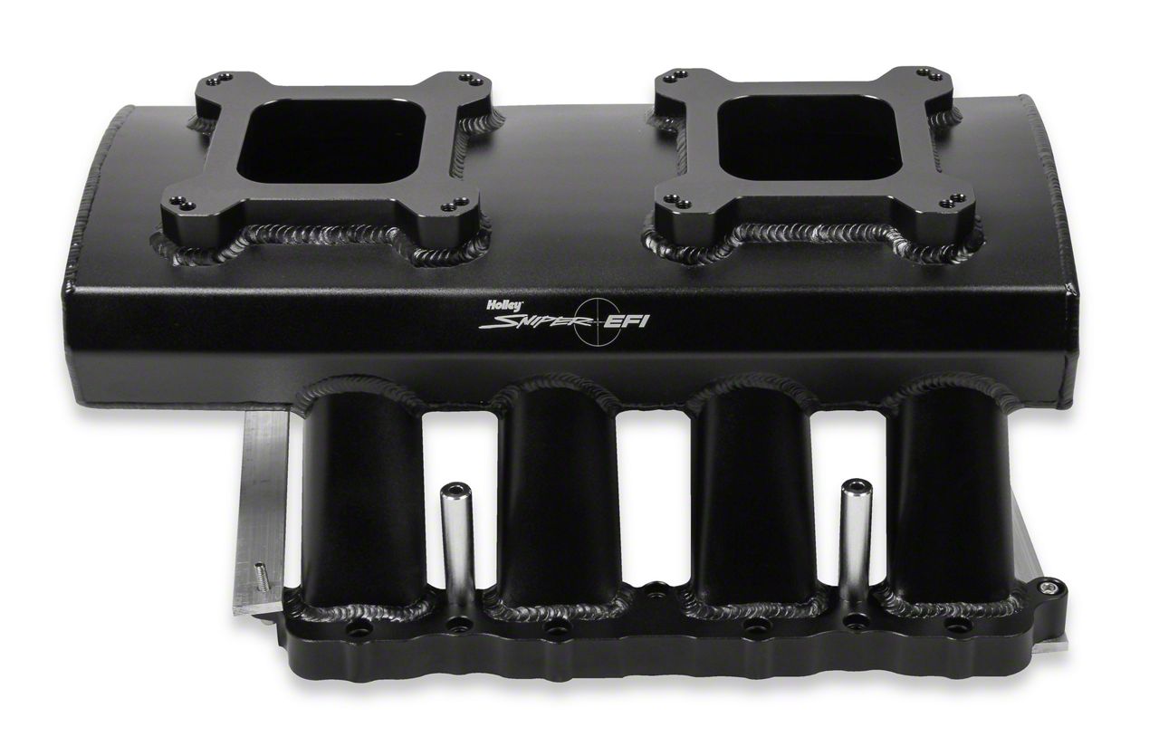 Holley Mustang Hi-Ram Single Plane 2x4 EFI Intake Manifold; Black ...