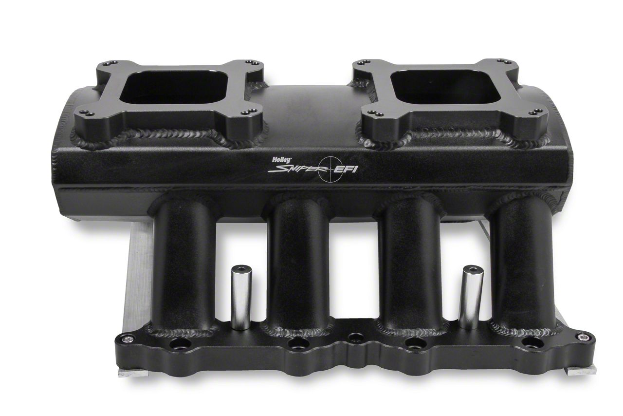 Holley Mustang Hi-Ram Single Plane 2x4 EFI Intake Manifold; Black ...