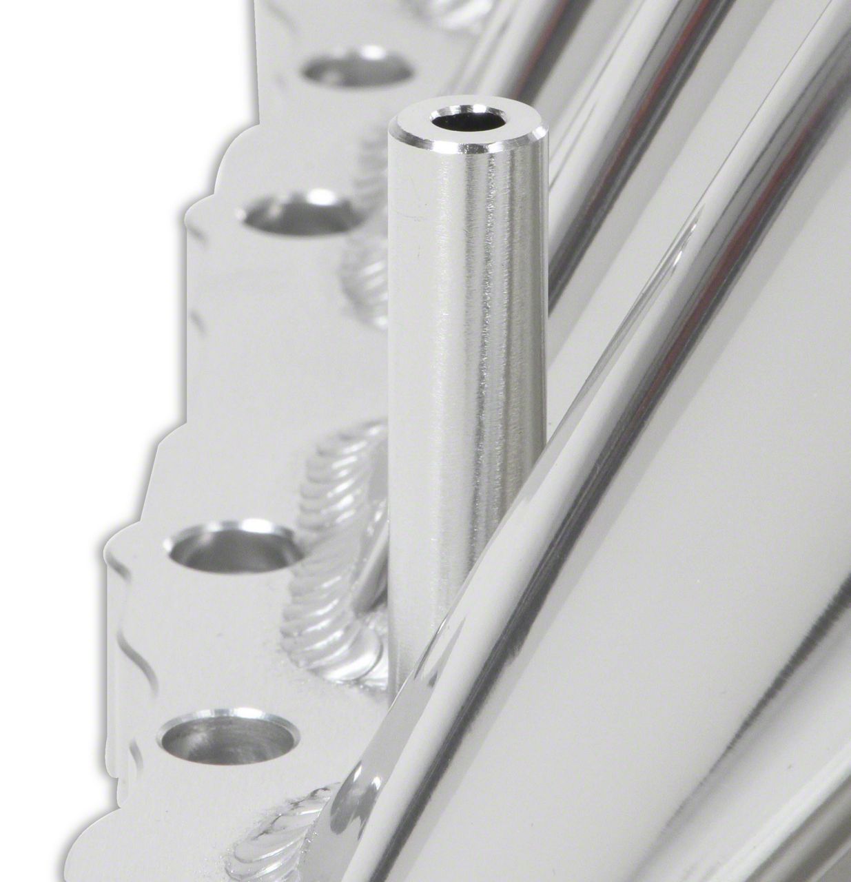 Holley Mustang Hi-Ram Single Plane 2x4 EFI Intake Manifold; Silver ...