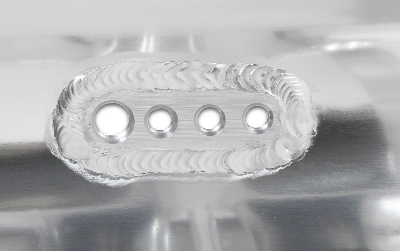 Holley Mustang Hi-Ram Single Plane 2x4 EFI Intake Manifold; Silver ...