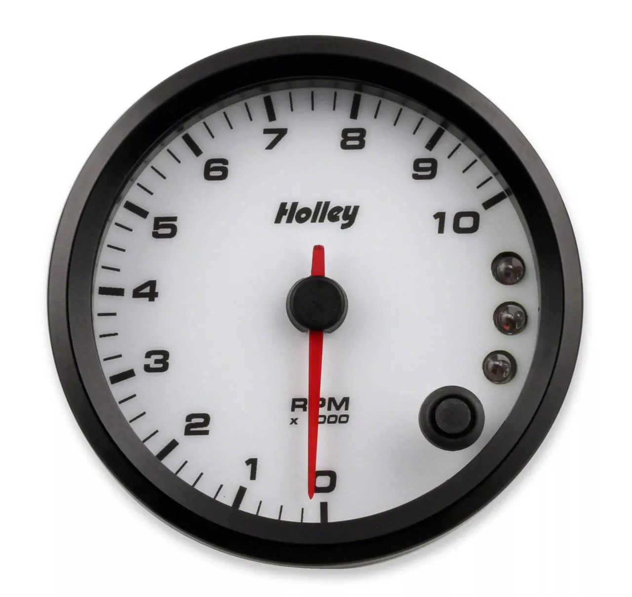 Holley Performance Challenger 3-3/8-Inch Analog-Style Tachometer; 0-10K ...