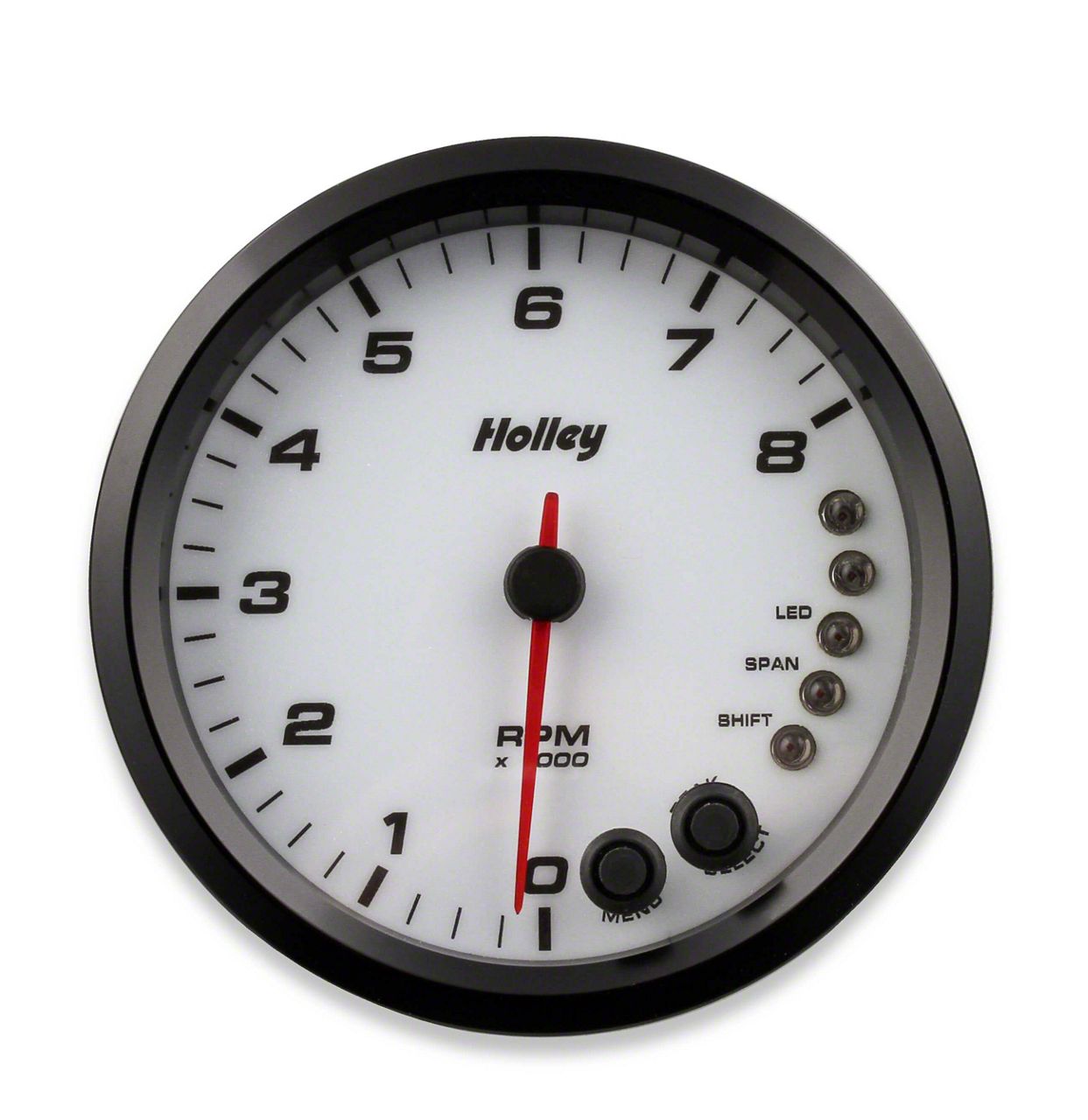 Holley Performance Challenger 4.50-Inch Analog-Style Tachometer; 0-8K ...