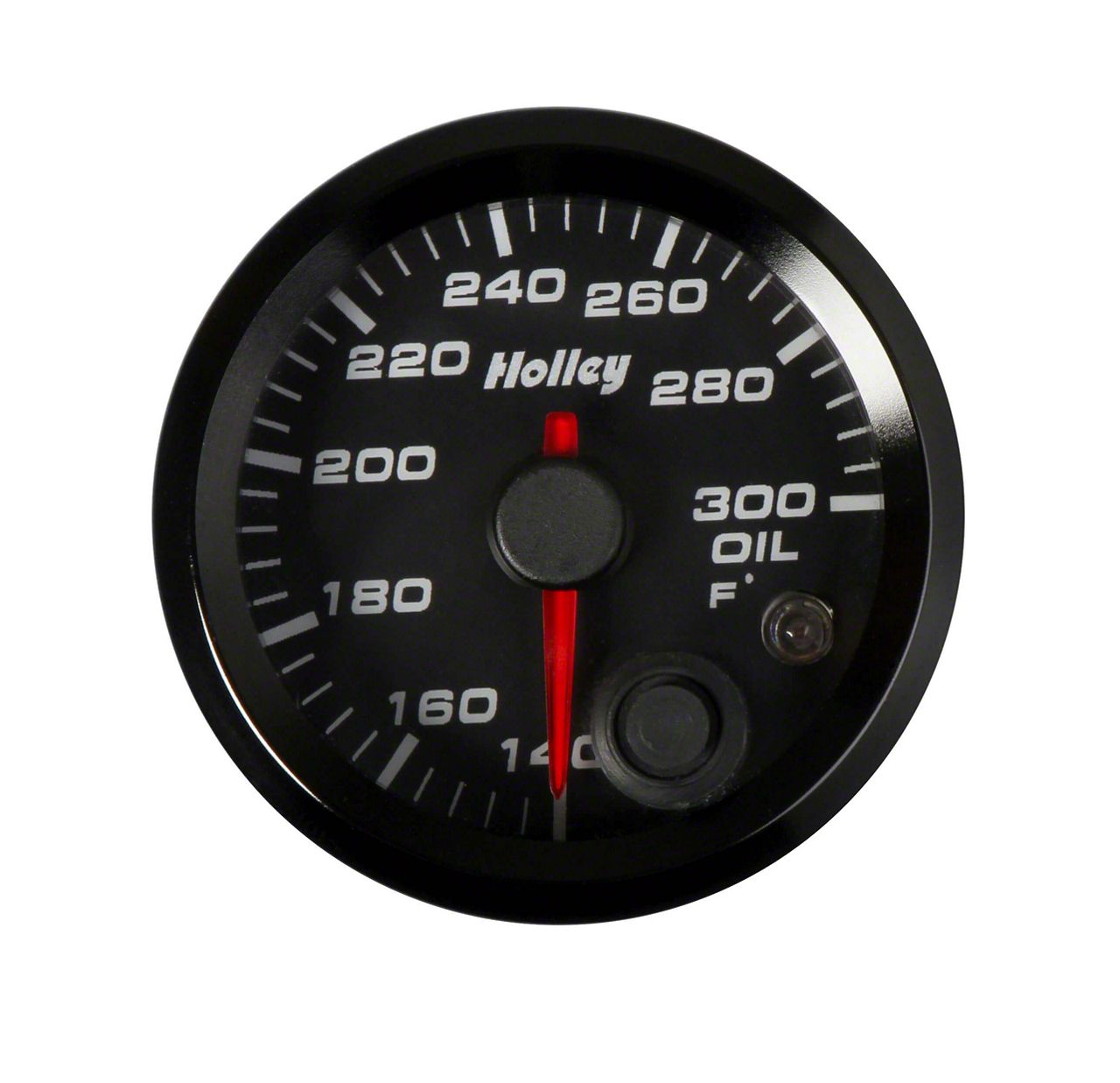 Holley Performance Mustang 2-1/16-Inch Analog Style Oil Temperature ...