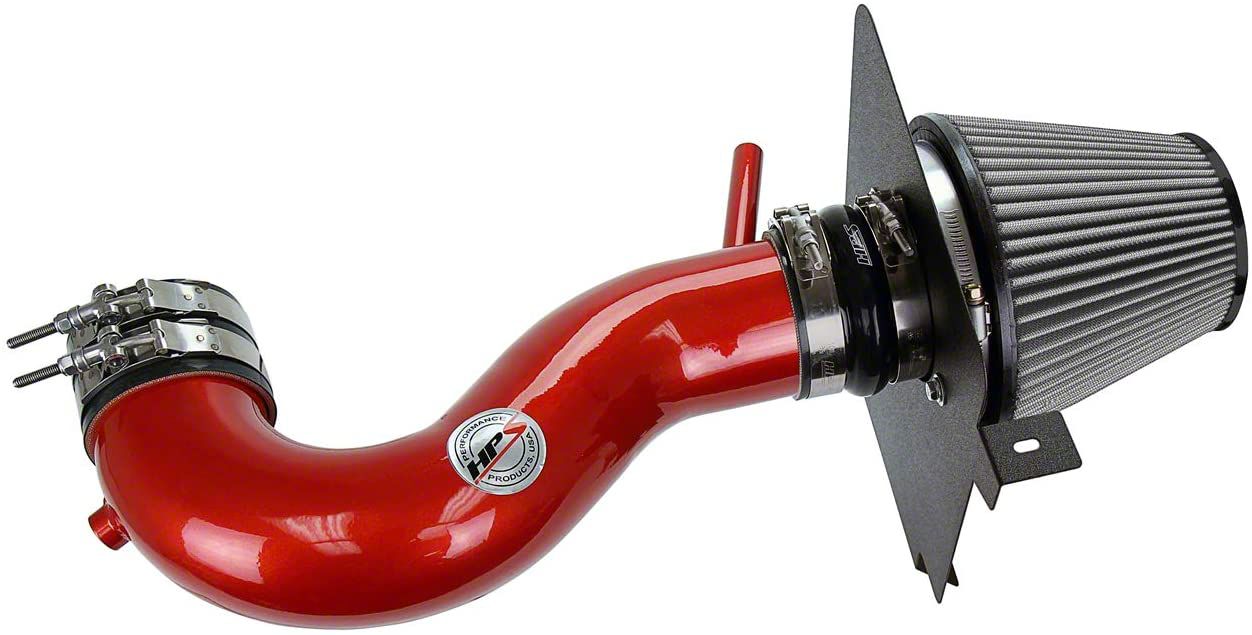 Charger Shortram Cold Air Intake; Red (06-10 5.7L HEMI Charger) - Free ...