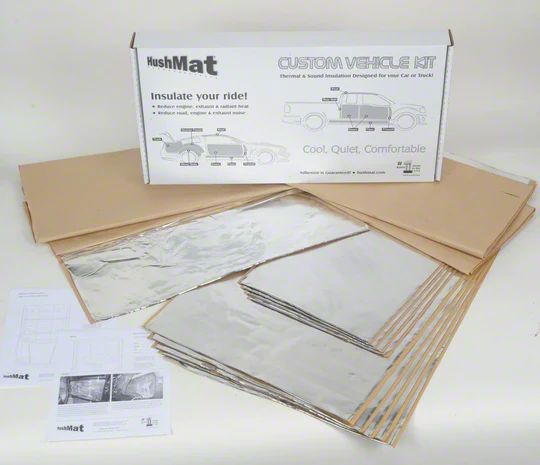 Hushmat Mustang Sound Deadening and Thermal Insulation Complete Kit ...