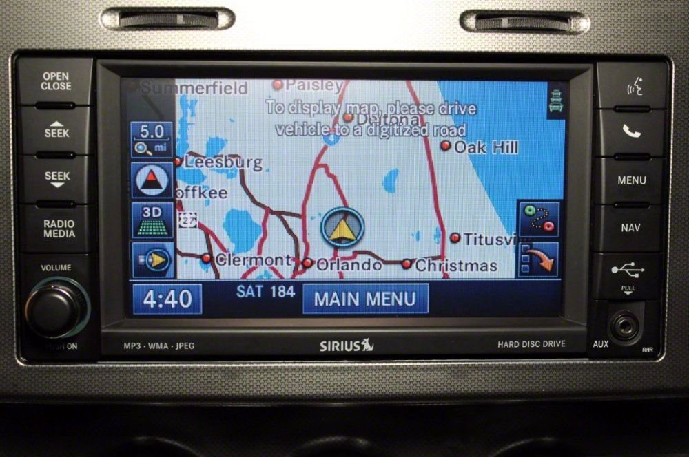 Infotainment Challenger Mopar Premium Factory GPS Navigation MyGIG RHR ...