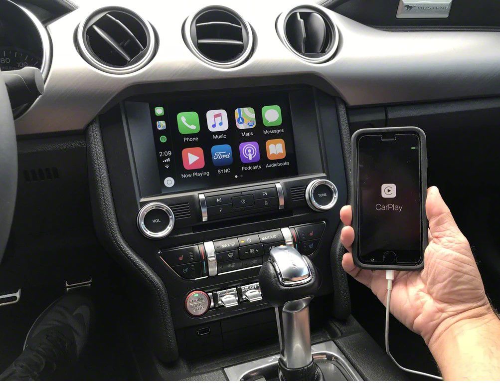 Infotainment Mustang 4 to 8-Inch Sync 3 Touchscreen Upgrade with GPS ...