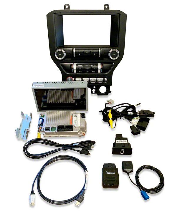 Infotainment Mustang 4 to 8-Inch Sync 3 Touchscreen Upgrade with GPS ...