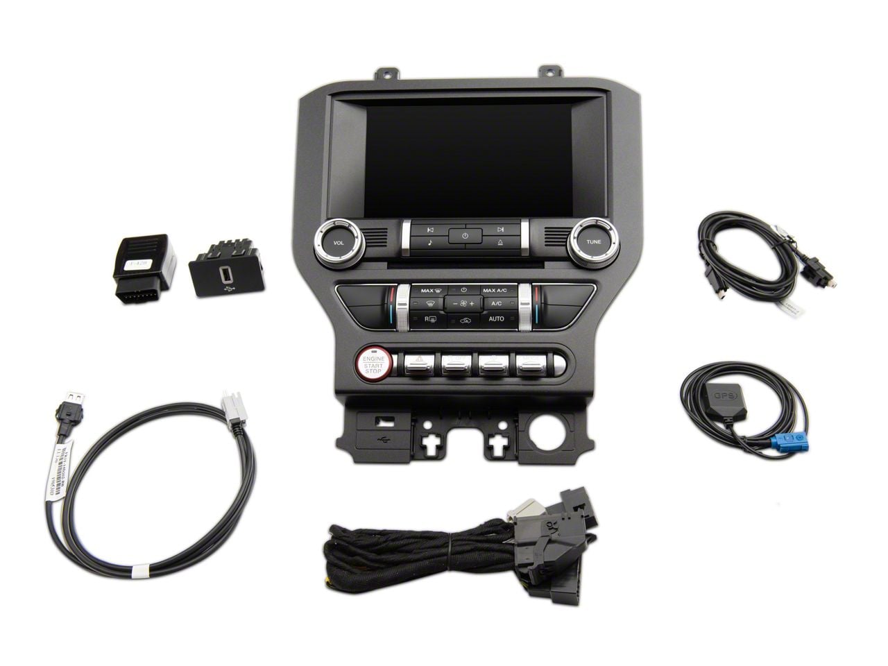 Infotainment Mustang 4 to 8-Inch Sync 3 Touchscreen Upgrade without GPS ...