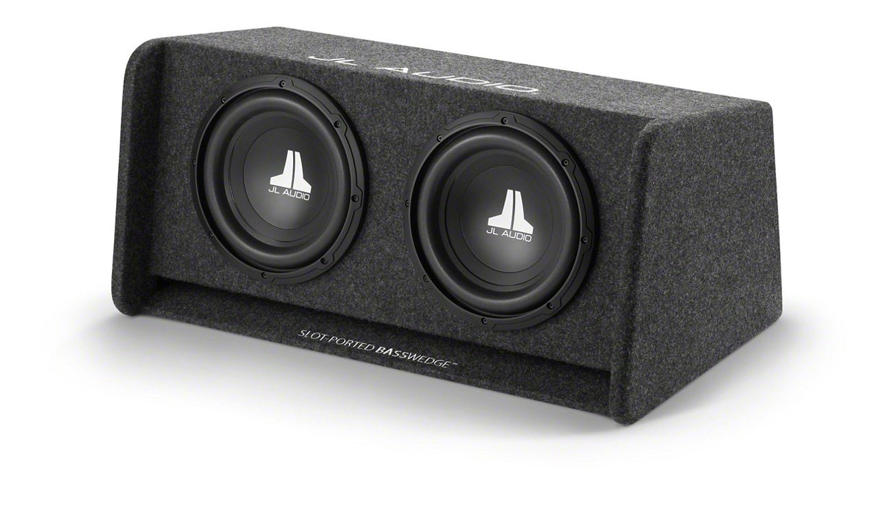 JL Audio Challenger Dual BassWedge Enclosed Subwoofer System 93265 ...