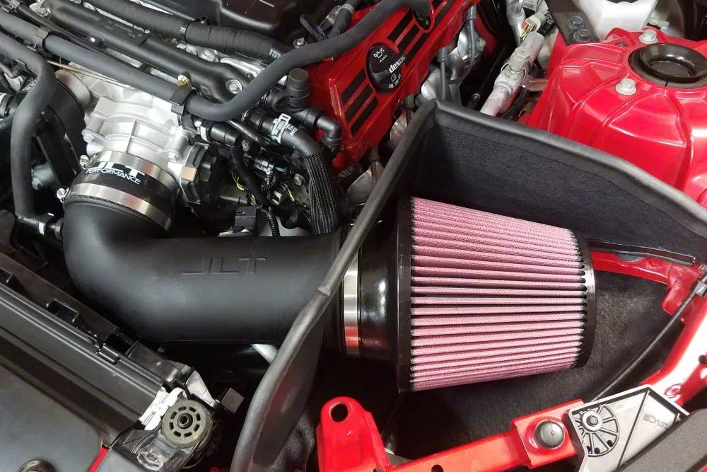 JLT Camaro Big Air Cold Air Intake with White Dry Filter CAIP-CZL1-17D ...