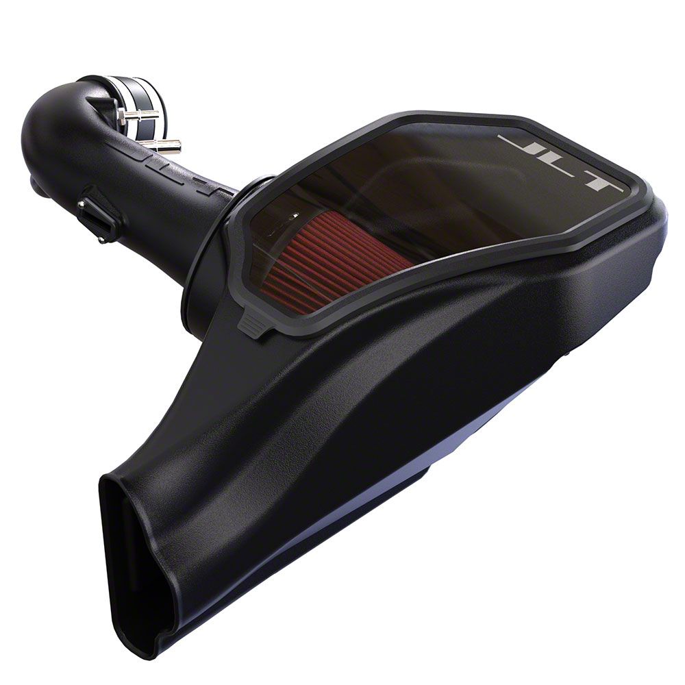 JLT Mustang Cold Air Intake with Snap-In Lid and Red Oiled Filter CAI ...