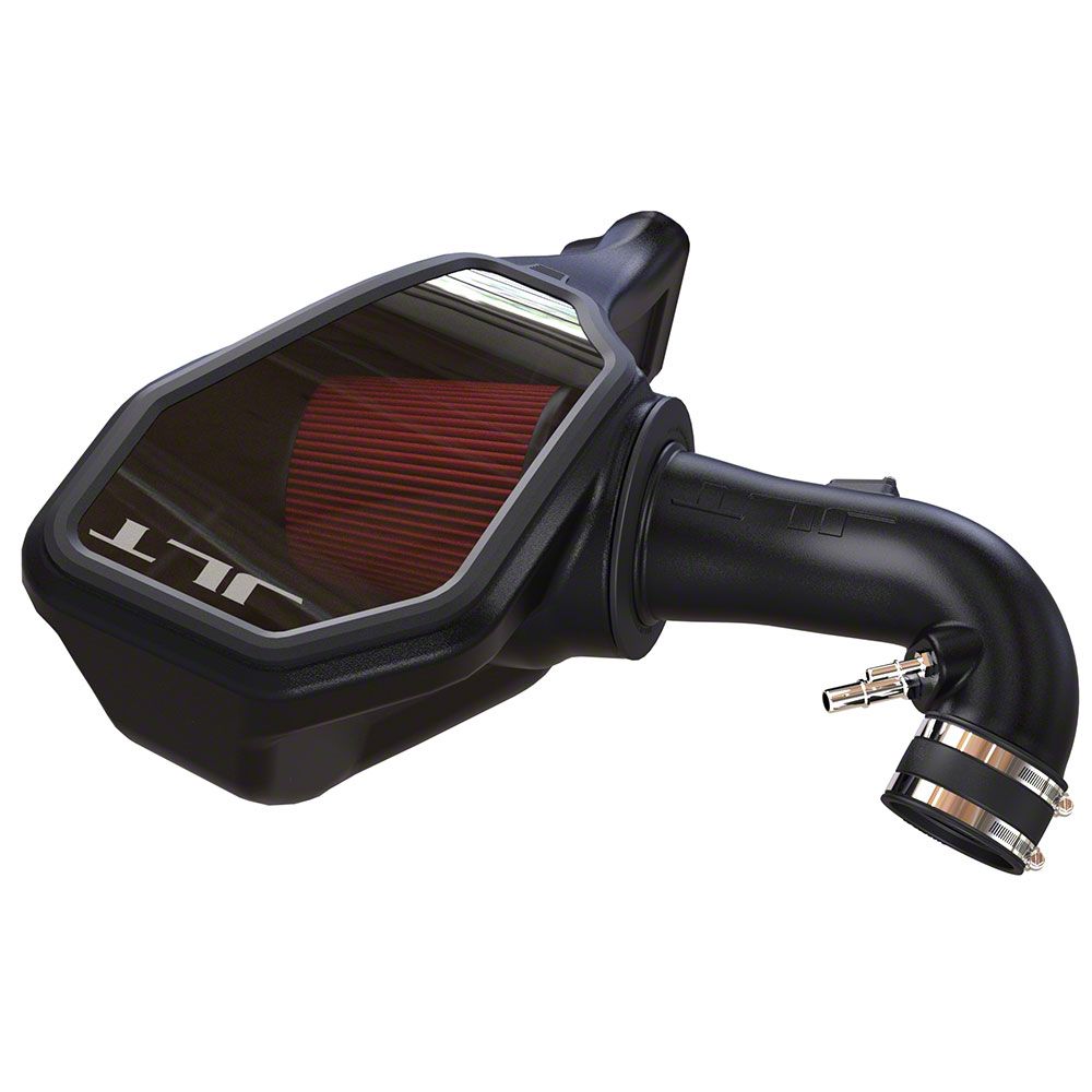 JLT Mustang Cold Air Intake with Snap-In Lid and Red Oiled Filter CAI ...